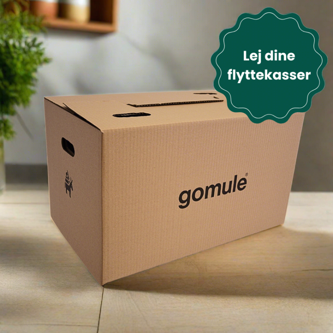 Billige flyttekasser 40kg! | Fri fragt! – gomule