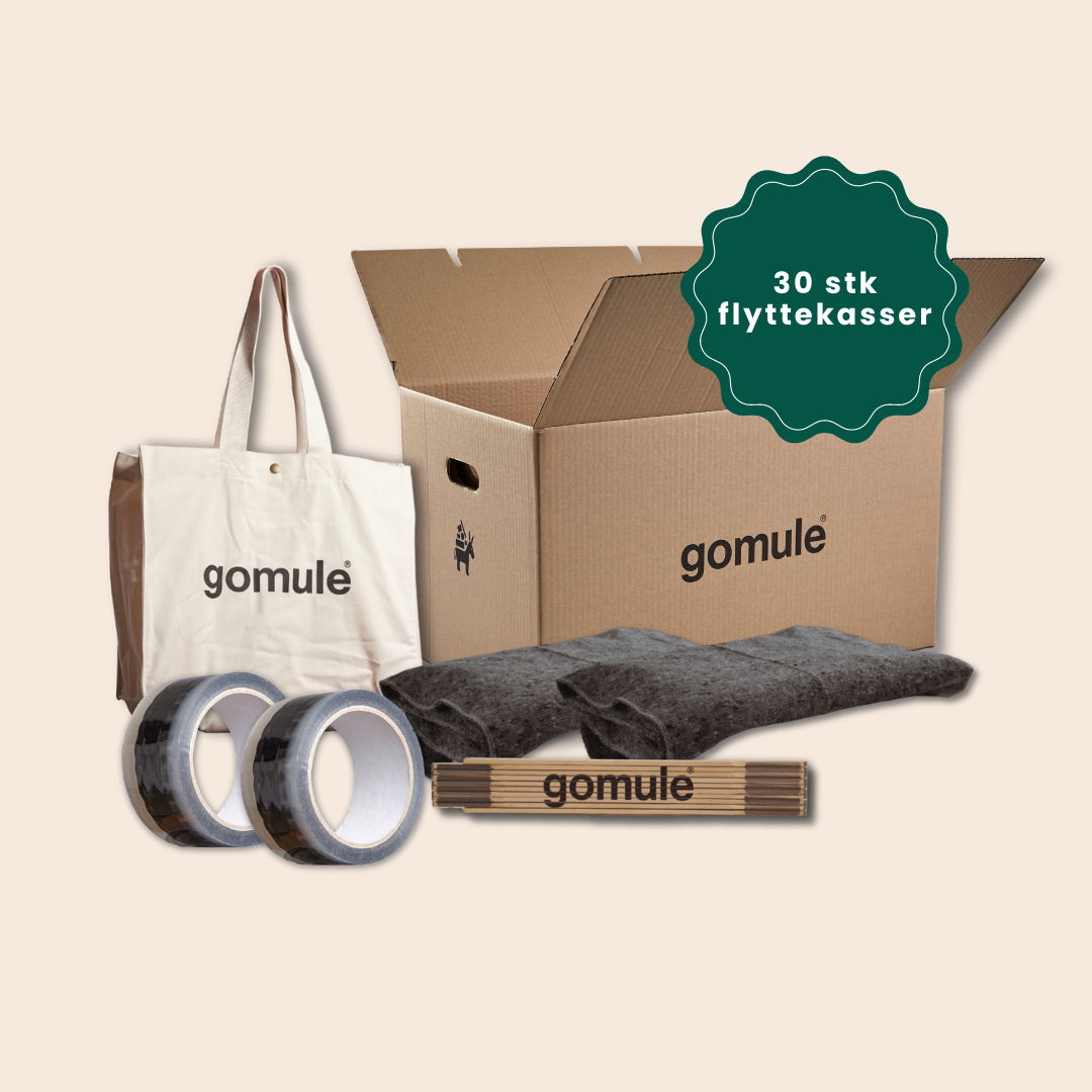 Billige flyttekasser 40kg! | Fri fragt! – gomule