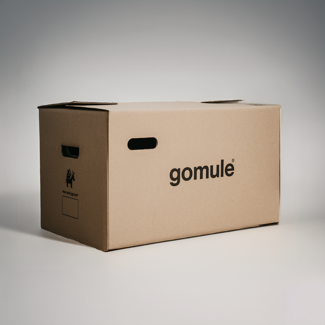 Billige flyttekasser 40kg! | Fri fragt! – gomule